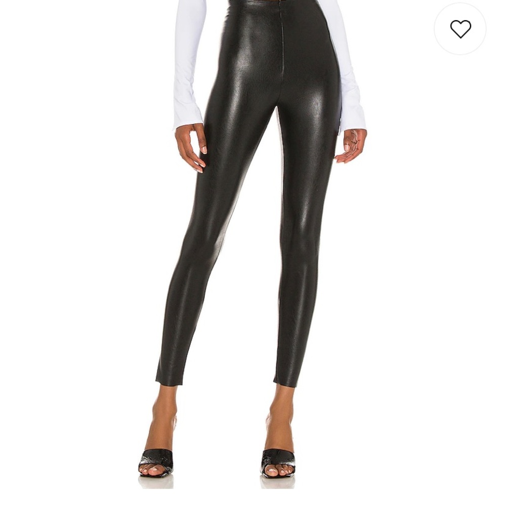 Commando Control Faux Leather Leggings - Gem